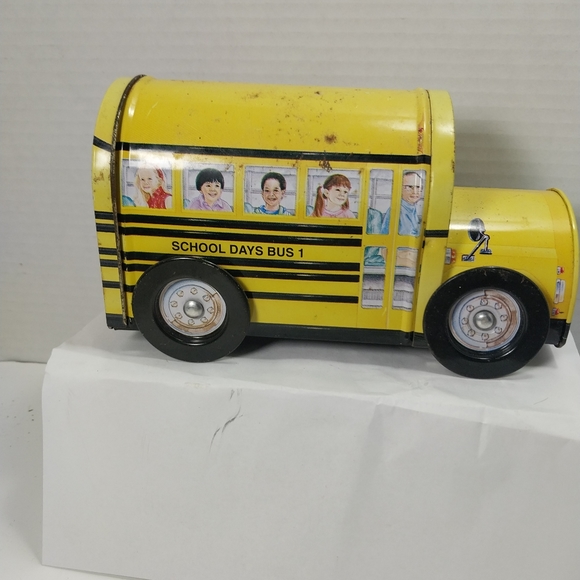 Accents | School Bus Tin | Poshmark